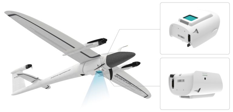 Quantum-Systems QUBE 240: LiDAR Geomatics by YellowScan