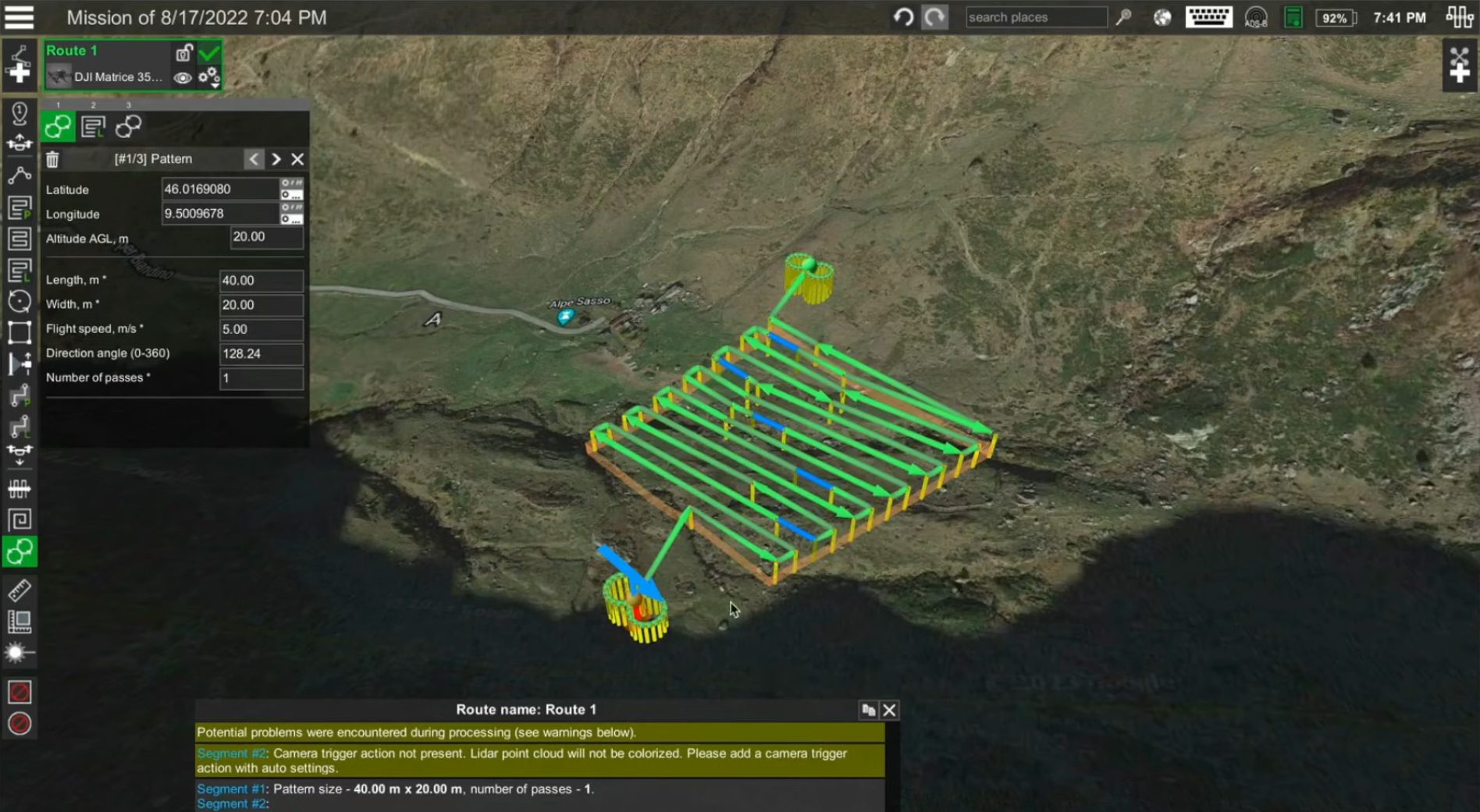 Drone Flight Planners: Integrating LiDAR & UAVs