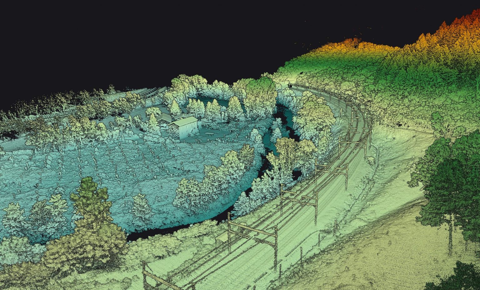 YellowScan LiDAR pointcloud datasets downloads